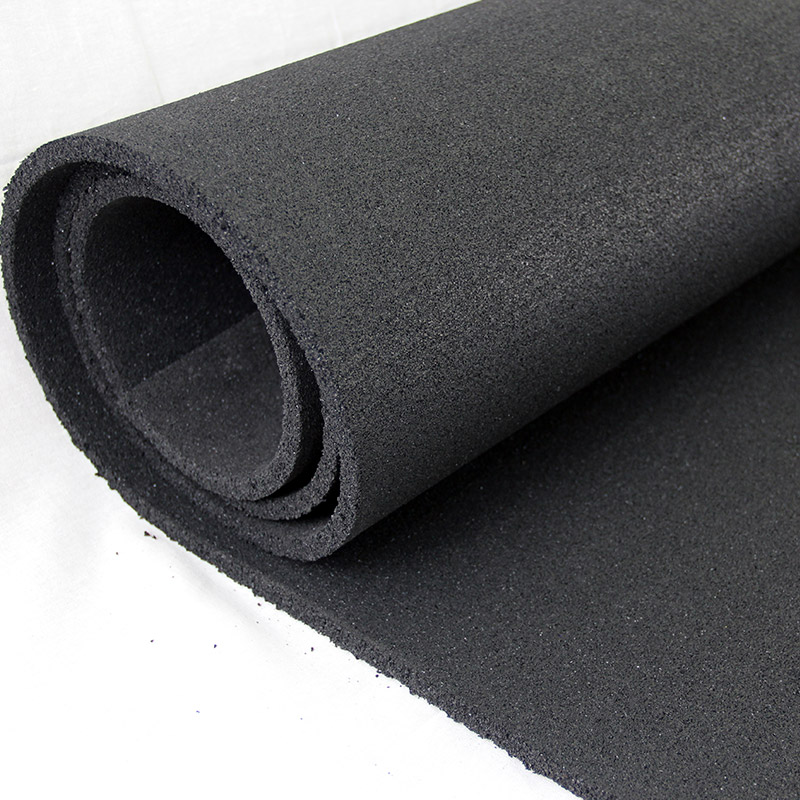 Black rubber underlay - Buy rubber underlayment, acoustic rubber ...